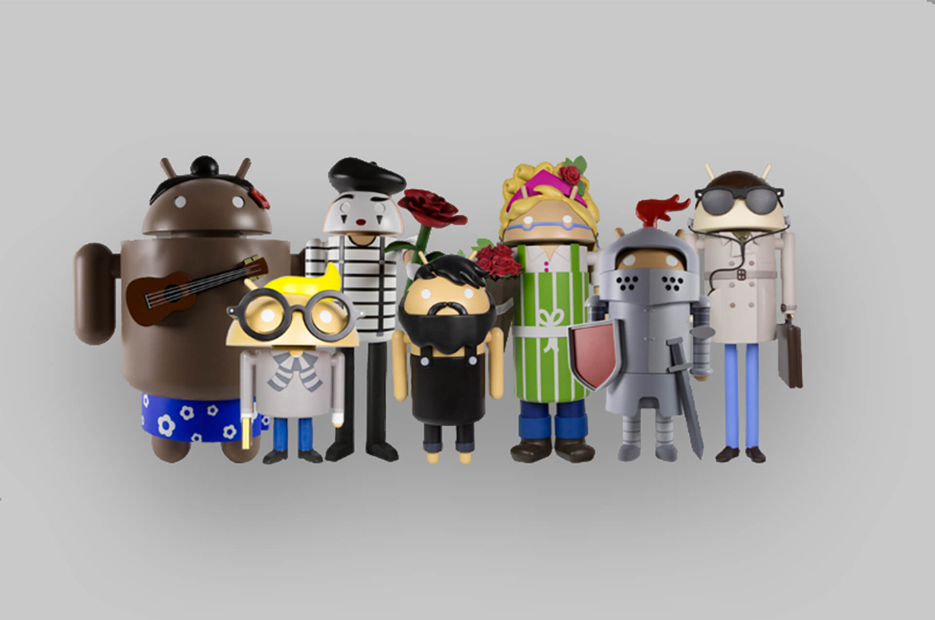 3D printed Android mascot for Google | voxeljet